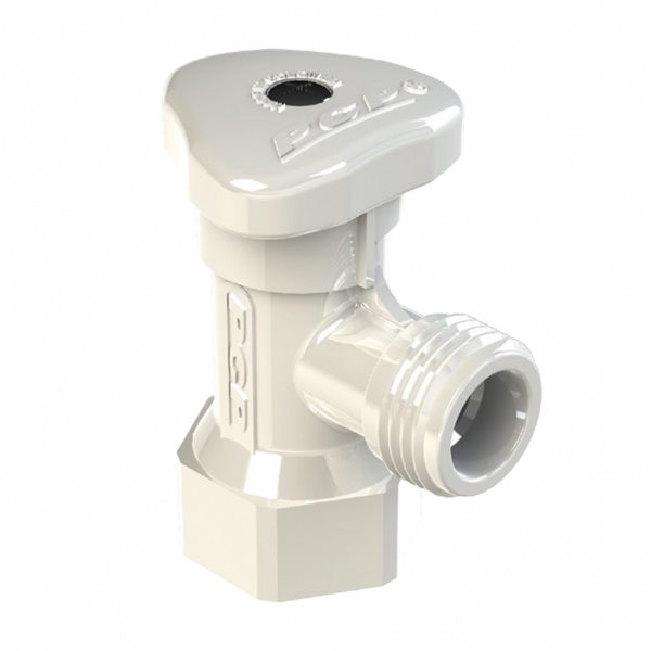 VÁLVULA ANGULAR PVC 1/2PULG(13MM) 1 SALIDA LAVABO | LaCasaDelRiego