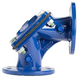 VÁLVULA HIDRÁULICA BÁSICA FOFO EN CODO 90° BRIDADA 4 PULGADAS PN 10 | LaCasaDelRiego