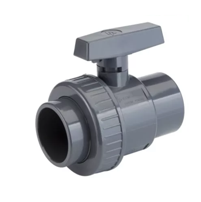 VÁLVULA BOLA PVC CEDULA 80 TUERCA UNIÓN CEM 1-1/4 PULGADA | LaCasaDelRiego